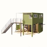 China 20ft or 40ft Foldable Puerto Rico Living Luxury Flat Pack Shipping Container Casas Modulares Prefabricadas Pre Fab House for sale
