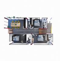 China 20ft/40ft Prefabricated Portable Foldable Expandable Container Tiny Mobile House with 3 Bedrooms Aluminum Alloy Windows for sale