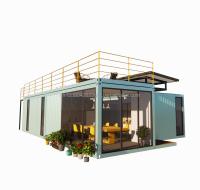 China 20ft/40ft Prefabricated Portable Foldable Expandable Container Tiny Mobile House with 3 Bedrooms Aluminum Alloy Windows for sale