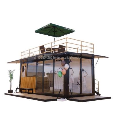 China Supermarket Prefabricated Container Store for Family Coffee Bar in Modular Design for sale