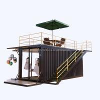 China Supermarket Prefabricated Container Store for Family Coffee Bar in Modular Design for sale