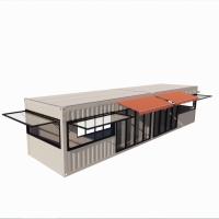 China 20ft 40ft Portable Kiosk Modified Prefab Modular Coffee Shop Shipping Container Bar Transforming Your Bathroom Experience for sale