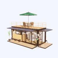 China Supermarket Prefabricated Container Store for Family Coffee Bar in Modular Design for sale