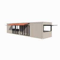 China 20ft 40ft Portable Kiosk Modified Prefab Modular Coffee Shop Shipping Container Bar Transforming Your Bathroom Experience for sale