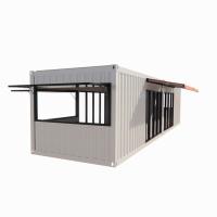 China 20ft 40ft Portable Kiosk Modified Prefab Modular Coffee Shop Shipping Container Bar Transforming Your Bathroom Experience for sale