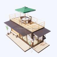 China Supermarket Prefabricated Container Store for Family Coffee Bar in Modular Design for sale