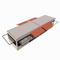 China 20ft 40ft Portable Kiosk Modified Prefab Modular Coffee Shop Shipping Container Bar Transforming Your Bathroom Experience for sale