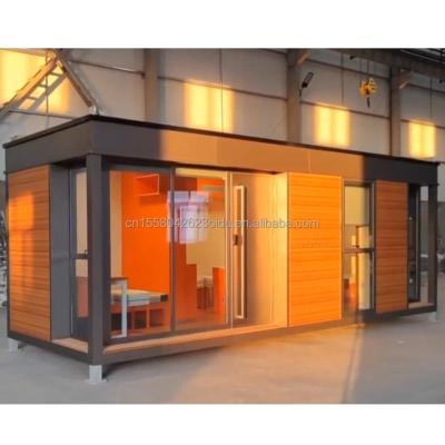 China EU CE Certified Prefabricated Luxury Bedroom Container Home Sandwich Panel Studio Hotel House Customized Color for sale