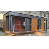 China EU CE Certified Prefabricated Luxury Bedroom Container Home Sandwich Panel Studio Hotel House Customized Color for sale