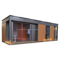 China EU CE Certified Prefabricated Luxury Bedroom Container Home Sandwich Panel Studio Hotel House Customized Color for sale