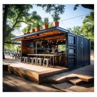 China Aluminum Alloy Windows 20ft40ft 2 Bedroom Container Glass Door Prefabricated Living Container House Home Studio for Studio for sale