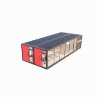 China 40ft Prefab Shipping Container Bar with 50/75/100mm Wave Sandwich Panel Walls for sale