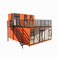 China Prefab Shipping Container Pop Up Coffee Shop Restaurant Wall Options of 50/75/100mm Wave Sandwich Panel for sale