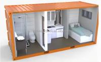 China Prefab Living Container House Mobile Container Home With Bathroom Kitchen bedroom Customized Color Aluminum Alloy Windows for sale