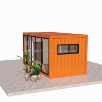 China Prefab Living Container House Mobile Container Home With Bathroom Kitchen bedroom Customized Color Aluminum Alloy Windows for sale