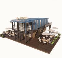 China Flat Pack Container Houses with Modern Design Style Portable and Versatile for sale
