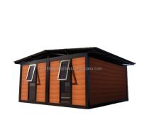China Removable Sandwich Panels Flat Pack Prefabricated Garden House for Easy Assembly and Transport in 20ft or 40ft Container for sale
