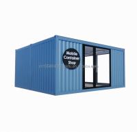 China 2023 Prefabricated Modular Container Houses with Aluminum Alloy Windows and Galvanized Steel Square Tubes for sale