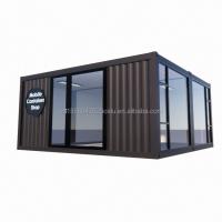 China 2023 Prefabricated Modular Container Houses with Aluminum Alloy Windows and Galvanized Steel Square Tubes for sale