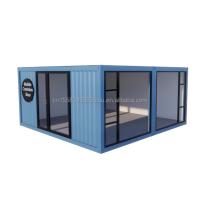 China 2023 Prefabricated Modular Container Houses with Aluminum Alloy Windows and Galvanized Steel Square Tubes for sale