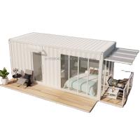 China 20ft Steel Frame Galvanized Steel Bending 180g Bathroom Container House Movable Prefabricated House for Products for sale