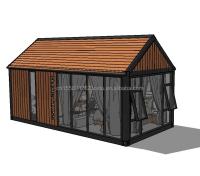 China Experience the Ultimate Comfort in a 2-Bedroom Wooden House Hotel with Wall 50/75/100mm Wave Sandwich Panel for sale