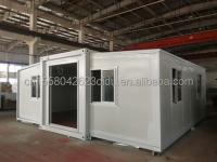 China Foldable Prefab Container Homes with Modern Design Style and Aluminum Alloy Windows for sale