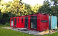 China 40ft 20ft Modern Luxury Garden Hotel Mobile Small House with Quick Installation and 50/75/100mm Wave Sandwich Panel Wall for sale
