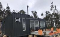 China Aluminum Alloy Windows and Modern Design Style within 20ft Luxury 2-Bedroom Prefabricated Container Resort Hotel for sale