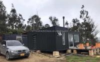 China Aluminum Alloy Windows and Modern Design Style within 20ft Luxury 2-Bedroom Prefabricated Container Resort Hotel for sale