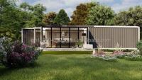 China Customized Color 40ft 20ft Modern Luxury Garden Hotel Mobile Small House Quick Installation Shipping Container for sale