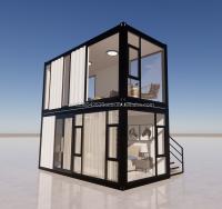 China Office Building Removable Foldable Container House for Living and Office Prefab for sale