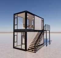 China Office Building Removable Foldable Container House for Living and Office Prefab for sale