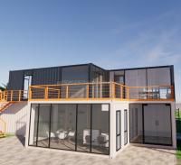 China 10ft Shipping Container Coffee Shop Steel Frame Container Shop Kiosk with Galvanized Steel Bending 180g Container Houses for sale