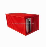 China Prefab Kit Set Modular Cabins Container Homes 20ft or 40ft Steel Frame Galvanized Steel Bending 180g for Kitset Building for sale