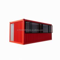 China Prefab Kit Set Modular Cabins Container Homes 20ft or 40ft Steel Frame Galvanized Steel Bending 180g for Kitset Building for sale