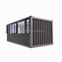 China 20ft or 40ft Mini Pop Up Shop Container House Restaurant Shop Street Food Kiosk Container with Aluminum Alloy Windows for sale