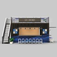 China Customized Color 20FT or 40FT Luxury Shipping Container Bar Prefabricated Foldable Cafe Container Coffee Shop for sale