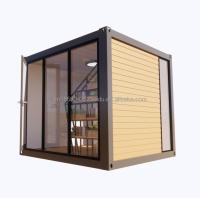 China Affordable Container House with 50/75/100mm Wave Sandwich Panel Wall and Aluminum Alloy Windows for sale