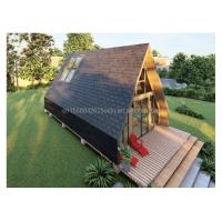 China EU Bathroom Living Room Wooden Triangle Container with Sandwich Panel Door and Galvanized Steel Square Tubes Structure for sale