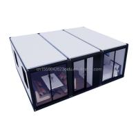 China Container Houses Affordable Steel Structure Prefab Homes with 50/75/100mm Wave Sandwich Panel Walls for sale