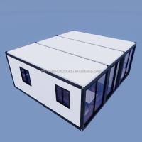 China Container Houses Affordable Steel Structure Prefab Homes with 50/75/100mm Wave Sandwich Panel Walls for sale
