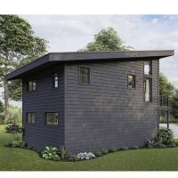 China Galvanized Steel Square Tubes 2 Bedroom Outdoor Building Prefab Shipping Container House for Villa/Hot Courtyard Garden for sale