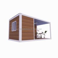 China 20ft Prefabricated Wooden House Steel Frame Tiny Home for Forest Residential Container Mobile Prefabricated Houses Sale for sale