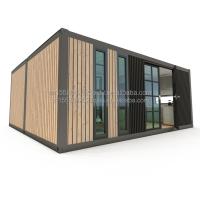 China Outdoor Modern Design 20FT 40FT Australia Prefabricated Luxury Container House with Customized Color and 2 Bedrooms for sale