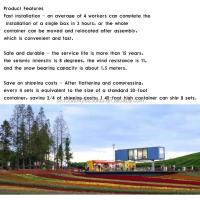 China 20ft Bathroom Black Container House With One Bedroom Hotel Kitchen Manufactured By Prefabricated Houses for sale