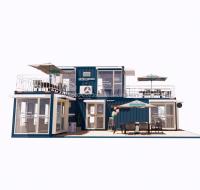 China Foldable Steel Structure Container Houses for Bars and Cafes for sale