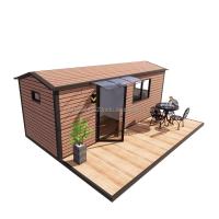 China Modern Design Modular Steel Container House Prefabricated Flat Pack for Outdoor Aluminum Alloy Windows Included in Design for sale