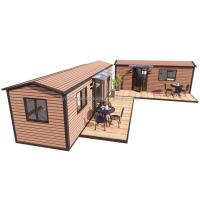 China Modern Design Modular Steel Container House Prefabricated Flat Pack for Outdoor Aluminum Alloy Windows Included in Design for sale