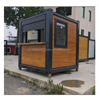 China Mobile Prefab Modular Storage Room Shipping Container Office Container Houses with Aluminum Alloy Windows 20ft or 40ft for sale